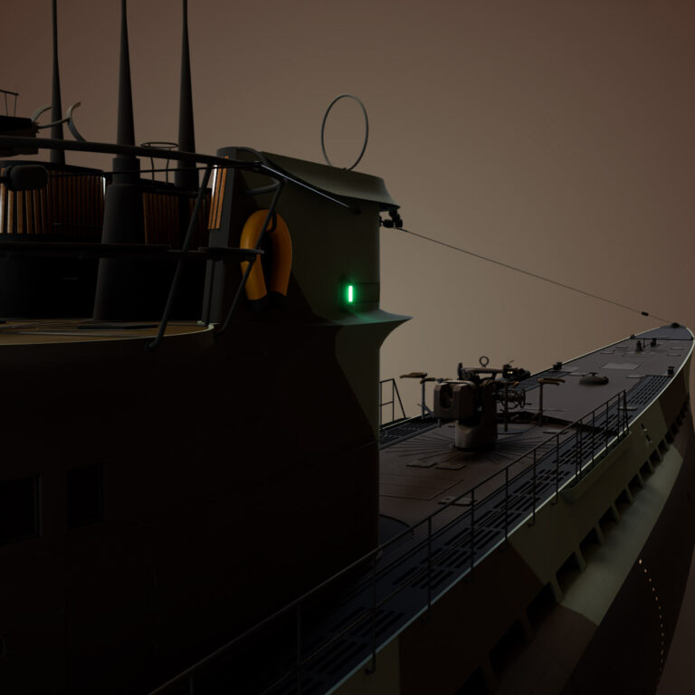 U-Boot Typ IX C - U154 | 3D-fame | Auetarget Onlineshop