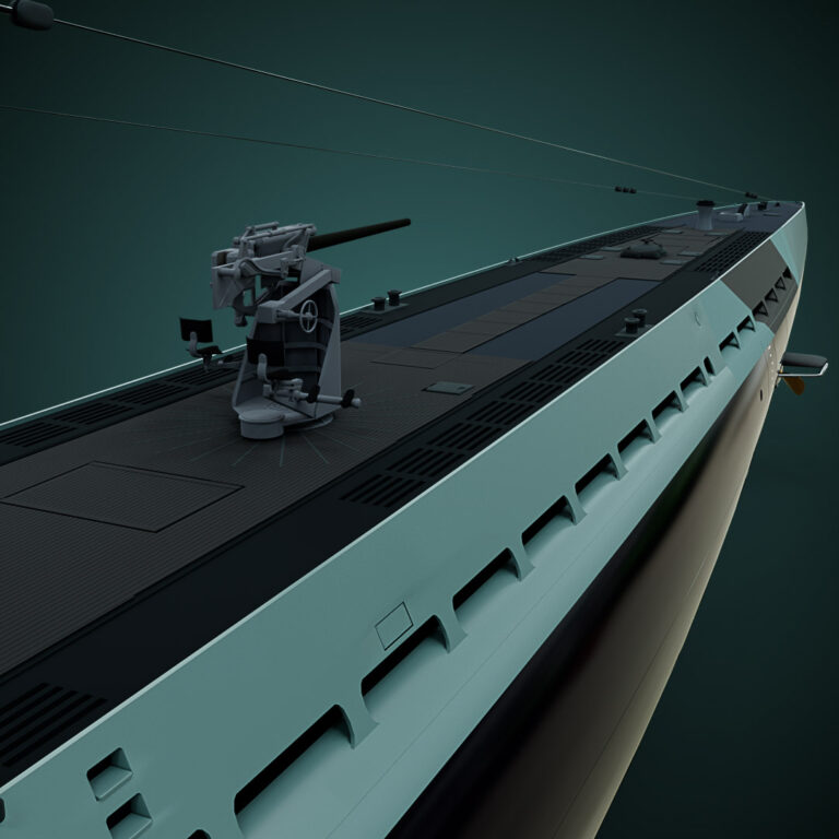 U-Boot Typ IX C - U154 | 3D-fame | Auetarget Onlineshop