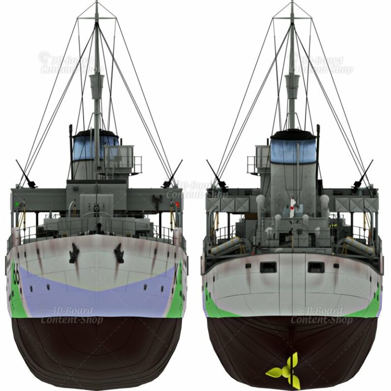 HMCS Snowberry - K166 | 3D-fame | Auetarget Onlineshop