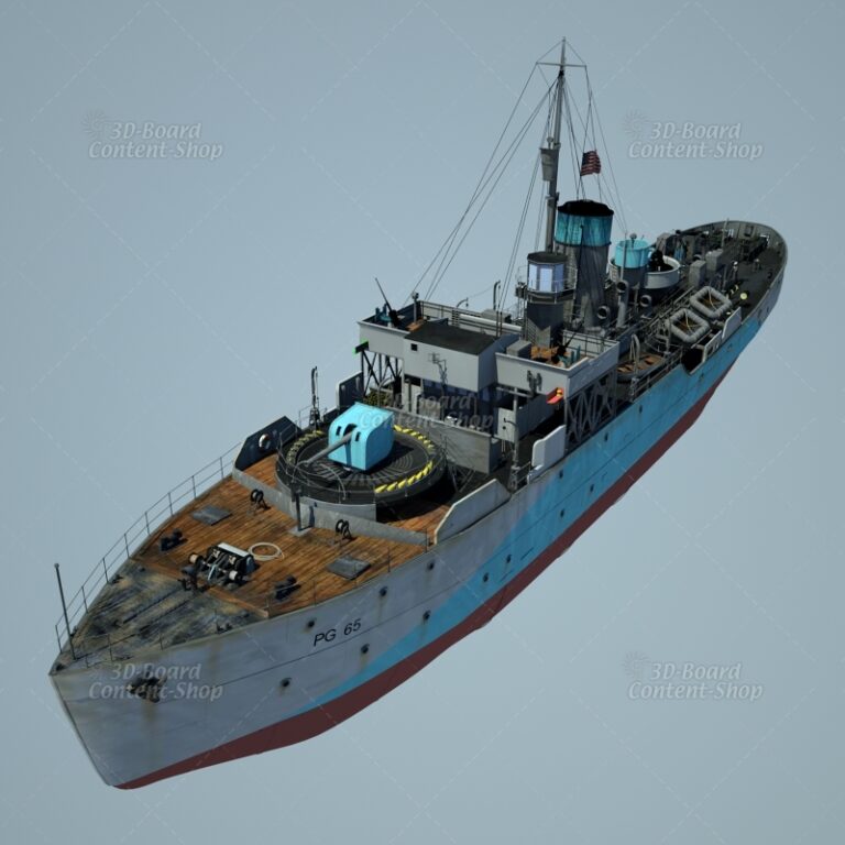 USS Saucy US Navy PG-65 | 3D-fame | Auetarget Onlineshop