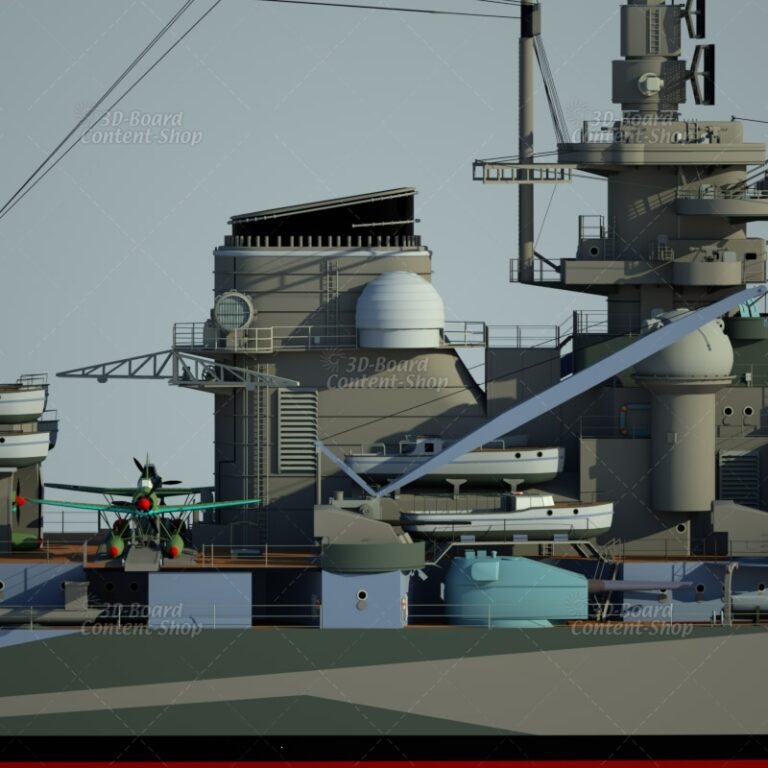 Schlachtschiff Tirpitz | 3D-fame | Auetarget Onlineshop